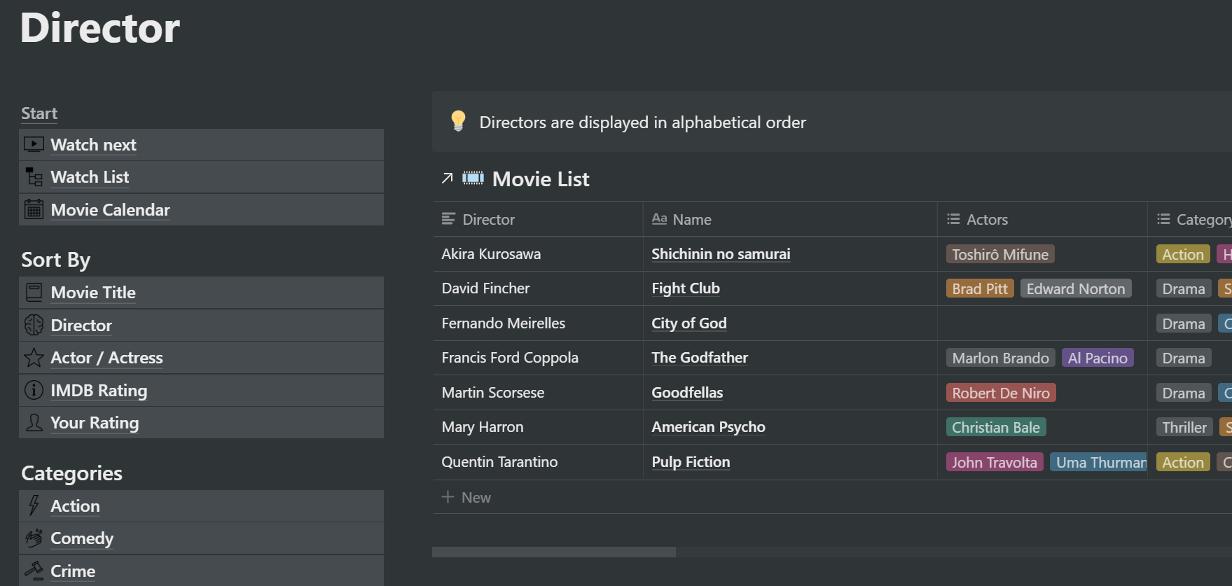 Notion Movie Template Free Notion Movie Template Free